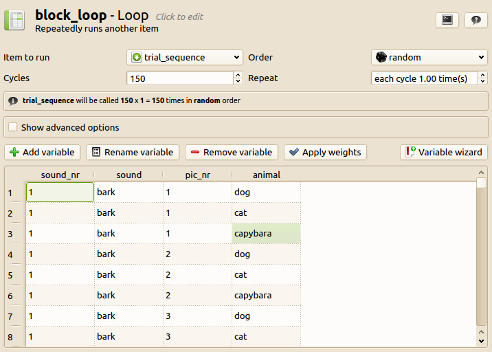 Cats, dogs, and capybaras - OpenSesame documentation area