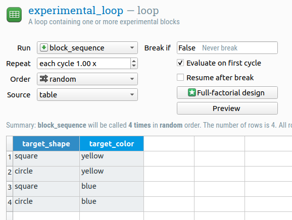 Tutoriel intermédiaire (JavaScript) : recherche visuelle // OpenSesame documentation