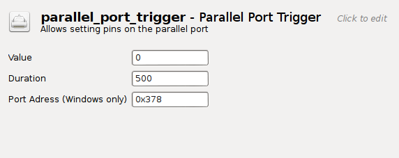 Parallel port (EEG triggers) // OpenSesame documentation