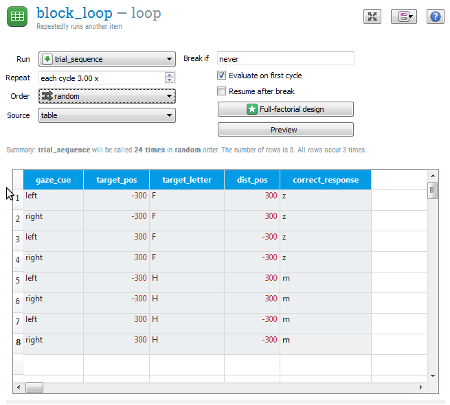 Variables // OpenSesame documentation