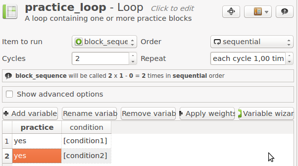 Attentional-blink tutorial (advanced) // OpenSesame documentation