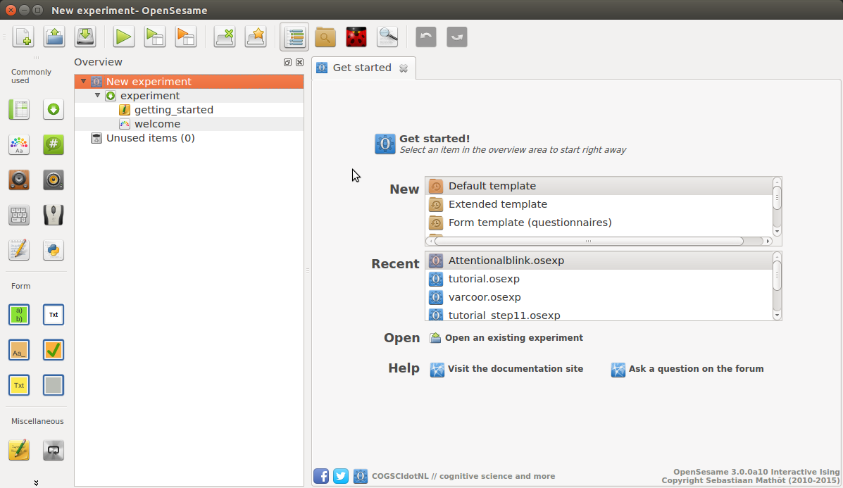 Attentional-blink tutorial (advanced) // OpenSesame documentation