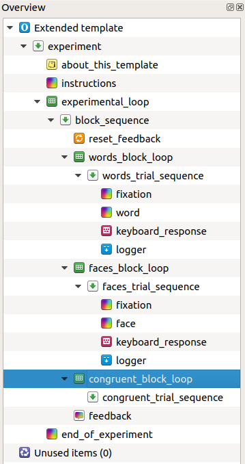 Implicit Association Task // OpenSesame documentation