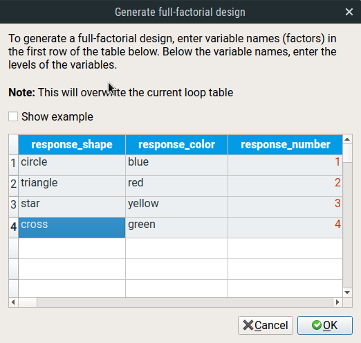 Wisconsin Card Sorting Test // OpenSesame documentation