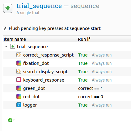 中级教程（JavaScript）：视觉搜索 // OpenSesame documentation